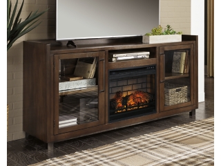 Sommerford brown tv stand store