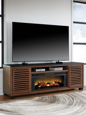 Click here for Kallari 84 TV Stand with Electric Fireplace  Warm... prices