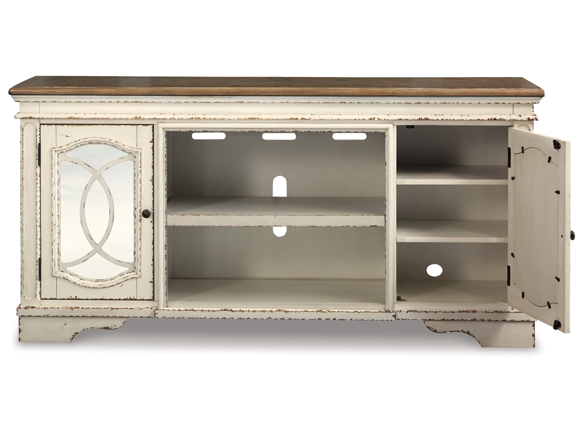 Ashley realyn tv stand store